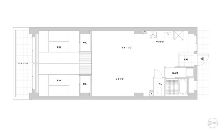 RS009 2LDKを5人家族で住む ≫ スマイラボ | sumai LAB